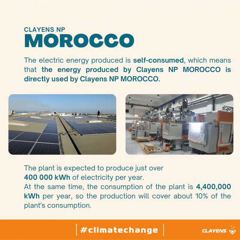 Une nouvelle centrale solaire chez Clayens NP Morocco | Clayens